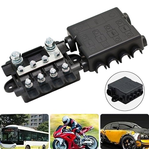 HEAVY DUTY Power Distribution Fuse Box Mega & Midi Fuses Holder 12V ...