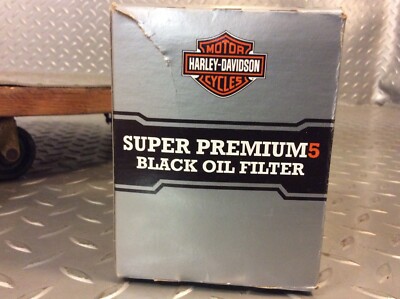 Harley-Davidson Super Premium 5 Black Oil Filter | 62700296 | Genuine ...