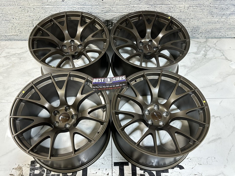 20" Dodge Charger Challenger SRT Widebody Bronze wheels rim Rep Style ...