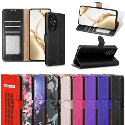 Wallet Case For Honor 200 Pro 200 Lite Leather Flip Stand Shockproof ...