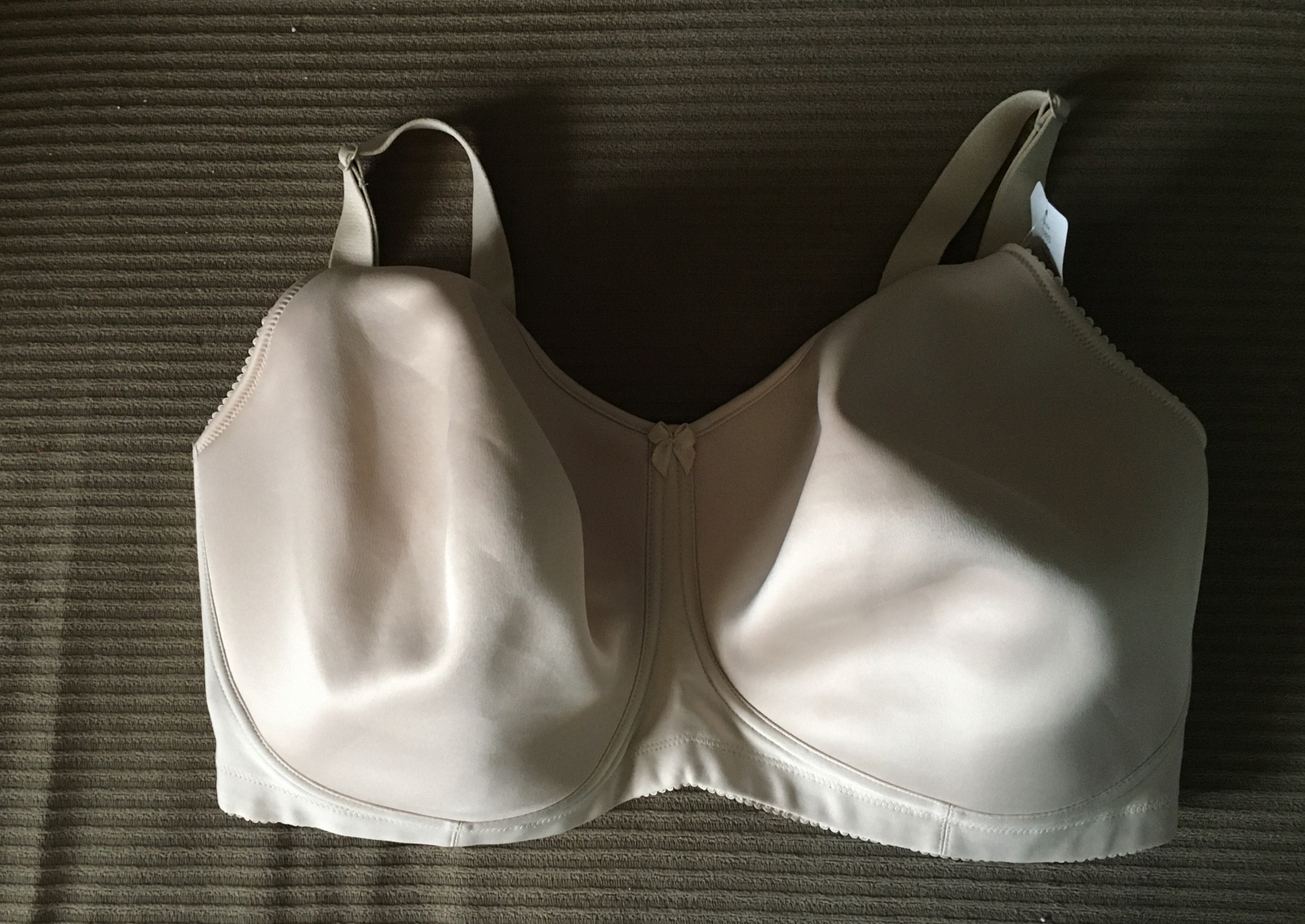 Elila Bra 44H Beige Nude Full Coverage Style 1803 Wireless Molded ...