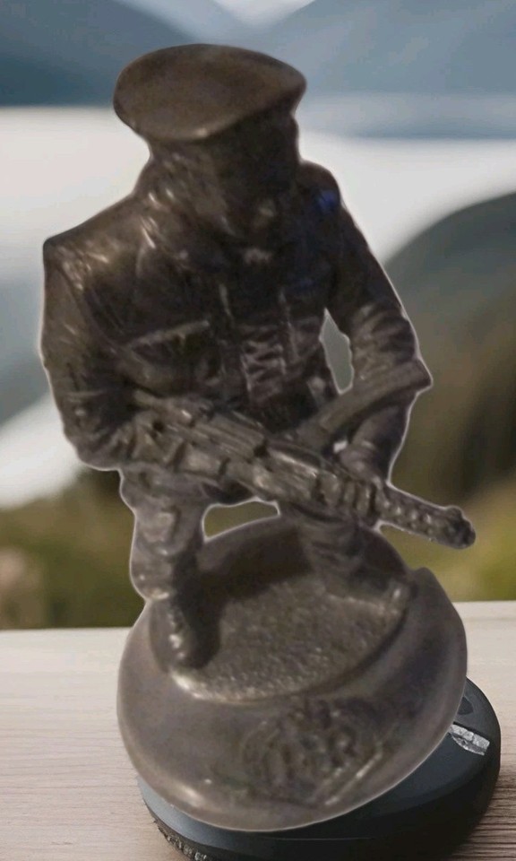 Charles Stadden Royal Military Police Officer, Pewter Military Figure ...