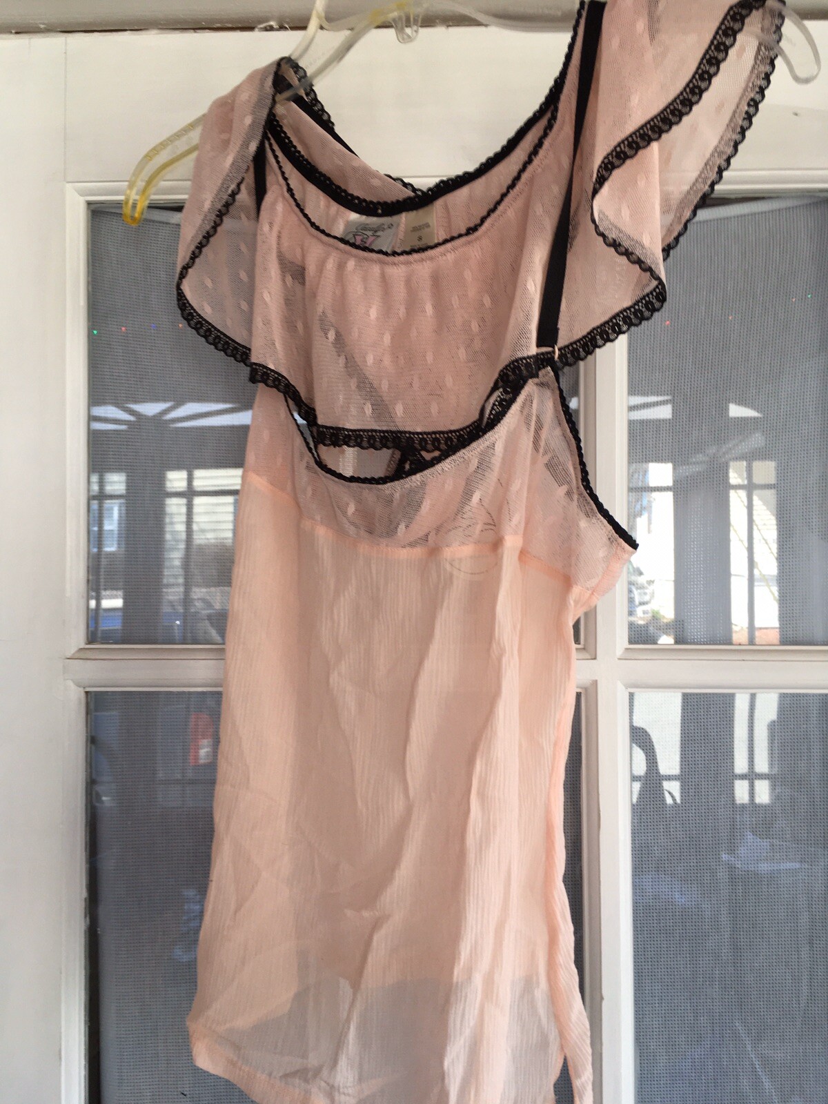 Jacalyn Bennett Lingerie Collection Sheer Nightgown Set Panty S Pink ...