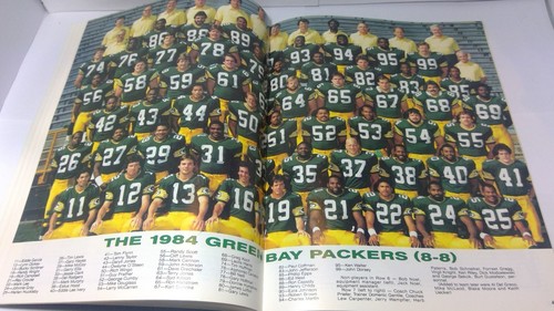 1985 GREEN BAY PACKERS YEARBOOK NFL FOOTBALL TEAM PAUL COFFMAN COVER ...