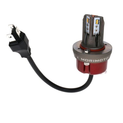 LED Fwd Facing Repl Bulb-Classic White 3000K 4x6-Std H4 Wiring-H&L Beam ...