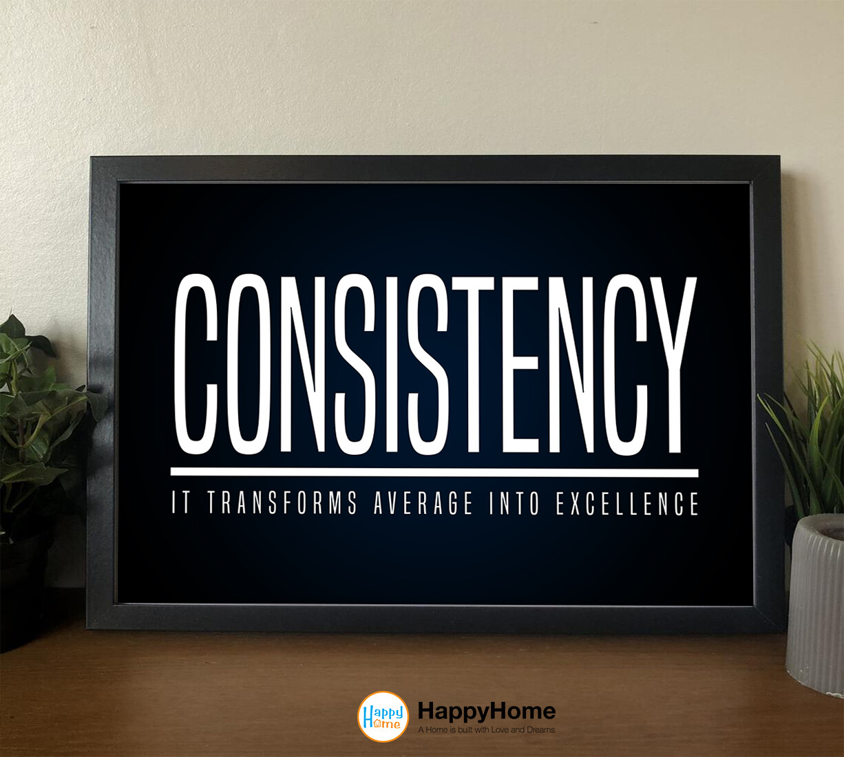 Consistency Definition Poster Motivational Inspirational Wall Art ...