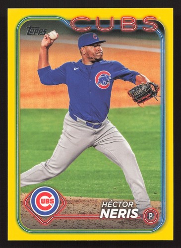 2024 Topps Update #US18 Hector Neris YELLOW Chicago Cubs | eBay