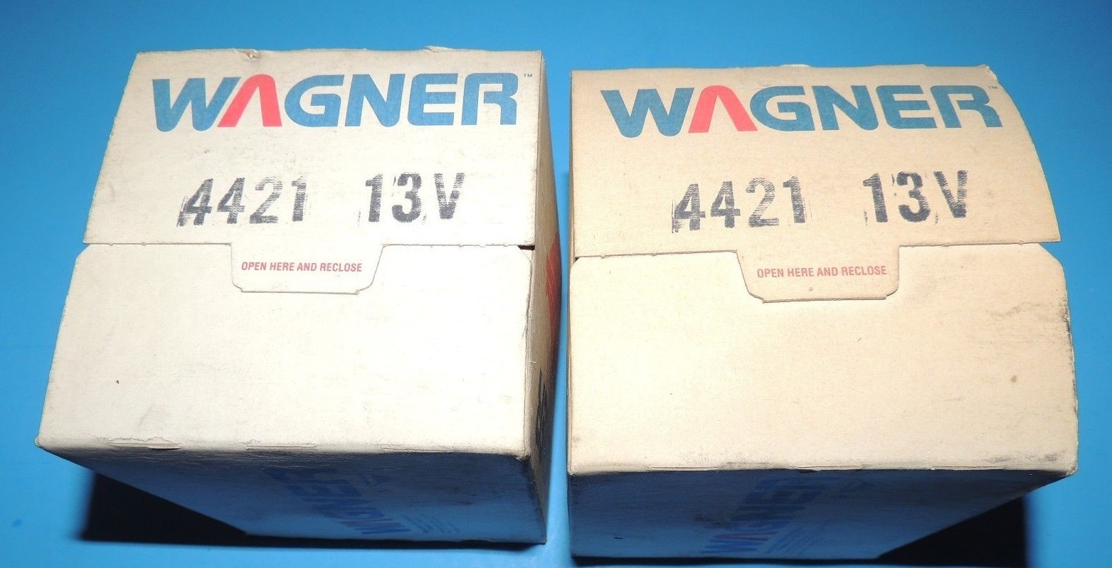 NEW Wagner 4421 Clear Sealed Beam 13v 100w Round OFF Road Headlight 2 ...