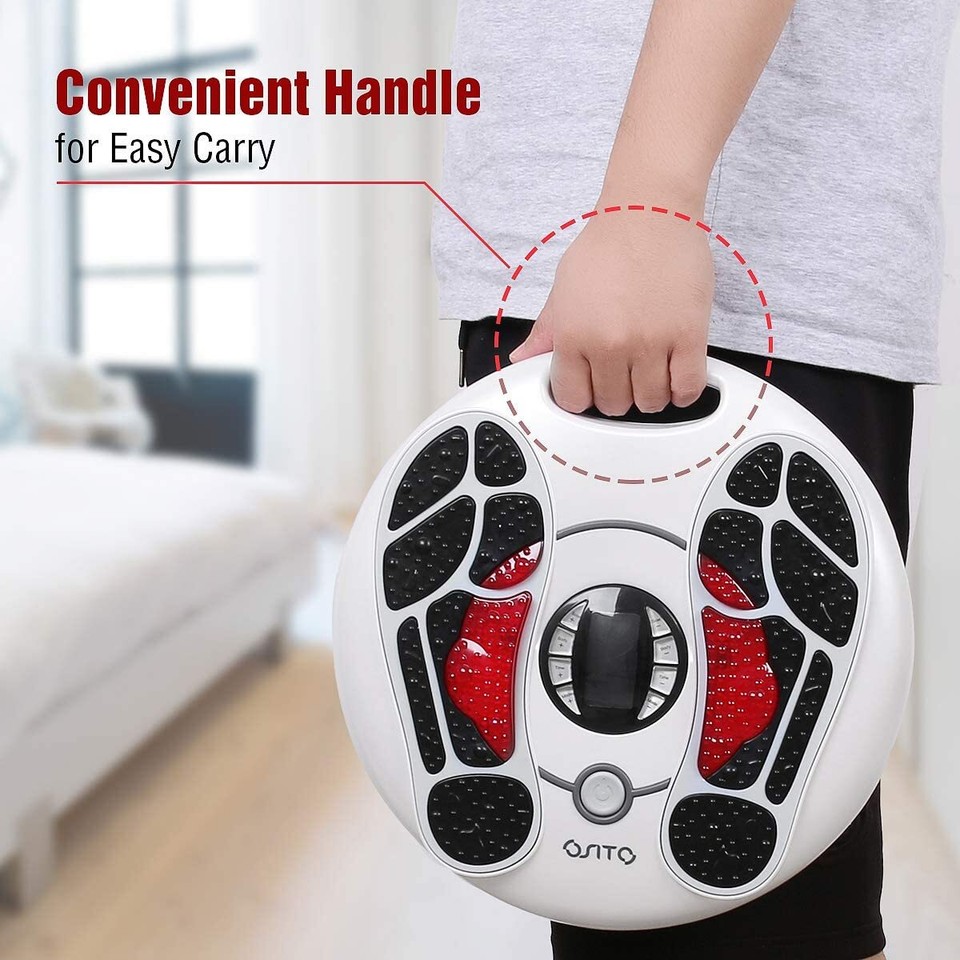 EMS Foot Massager Circulation Stimulator Booster for Neuropathy Feet ...