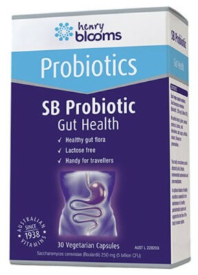 HENRY BLOOMS - SB PROBIOTIC GUT HEALTH - HEALTHY GUT FLORA BOTH SIZES ...