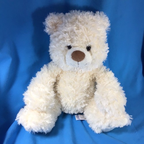 Aurora 12" Mookie Bear Cream Plush Stuffed Animal Teddy 2019 | eBay