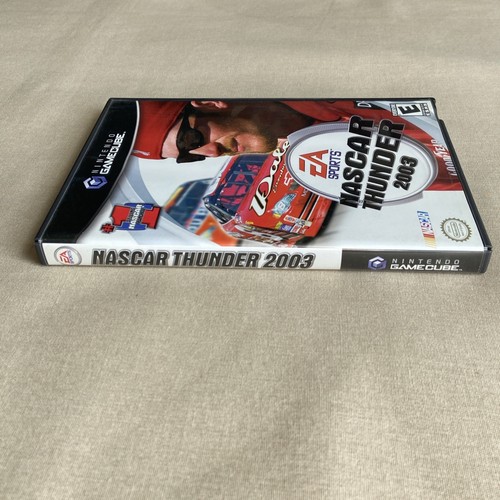 NASCAR Thunder 2003 (Nintendo GameCube 2002) Complete Manual Tested 1-4 ...