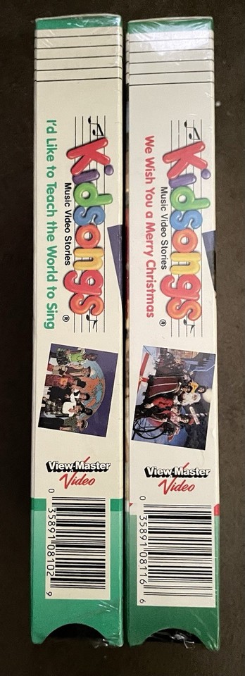Kidsongs 2 VHS *SEALED NEW* - We Wish You A Merry Christmas, World To ...