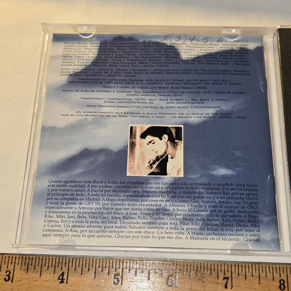 Que pides tu? by Alex Ubago CD debut studio platinum album 809274066329| eBay