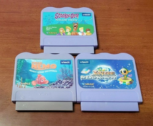 Vtech VSmile Game Cartridges Lot of 3 Games, **Read Item Description ...