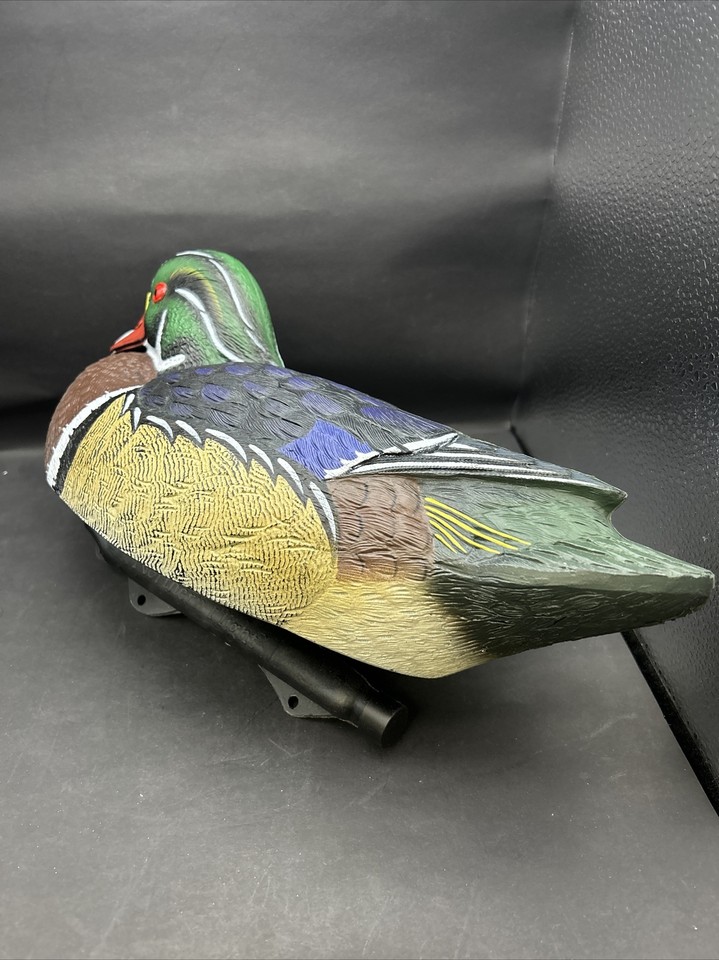 Northern Flight Wood Duck Drake Decoy *NEW No Box* | eBay