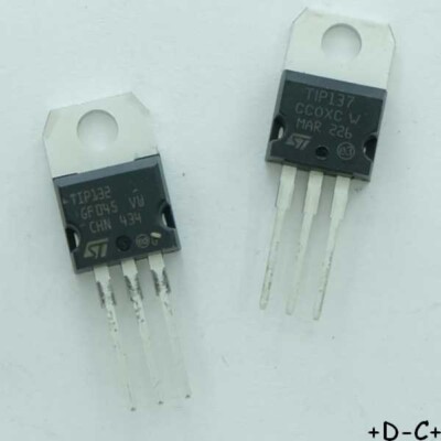 TIP132 TIP137 Transistor 100V 8A TO-220 STM RoHS | eBay