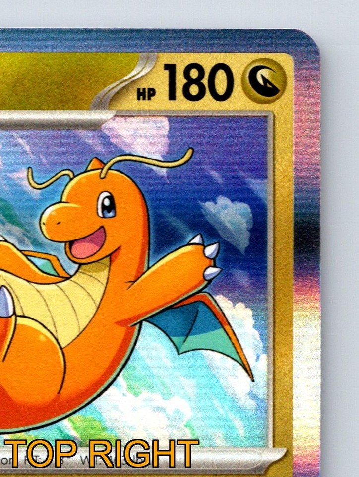 Stage 2 Dragonite HP 180 Jet Cruise Ability Dragon Pulse Gold Colorful ...