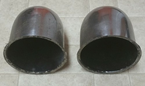 lot of 2 ~ Keystone Wheel Center Caps ~ aprx 4 inches tall / 4-3/4 inch ...