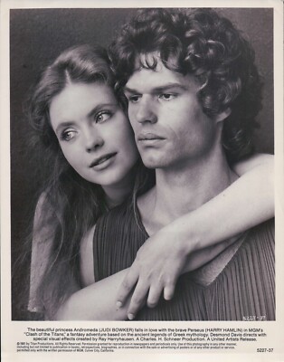 8X10 Photo Clash of the Titans 1981 Harry Hamlin Maggie Smith Ursula ...