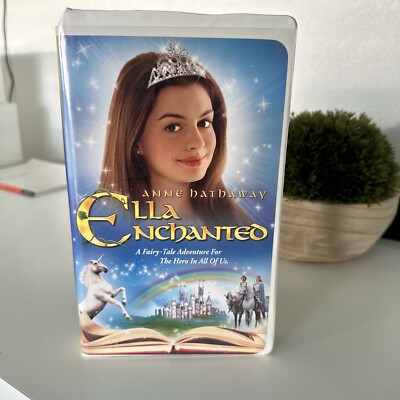 Ella Enchanted VHS 2004 Clamshell Anne Hathaway 786936244878| eBay