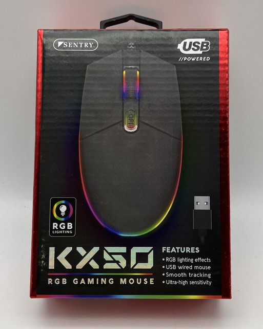 Sentry KX50 RGB Gaming Mouse for sale online | eBay