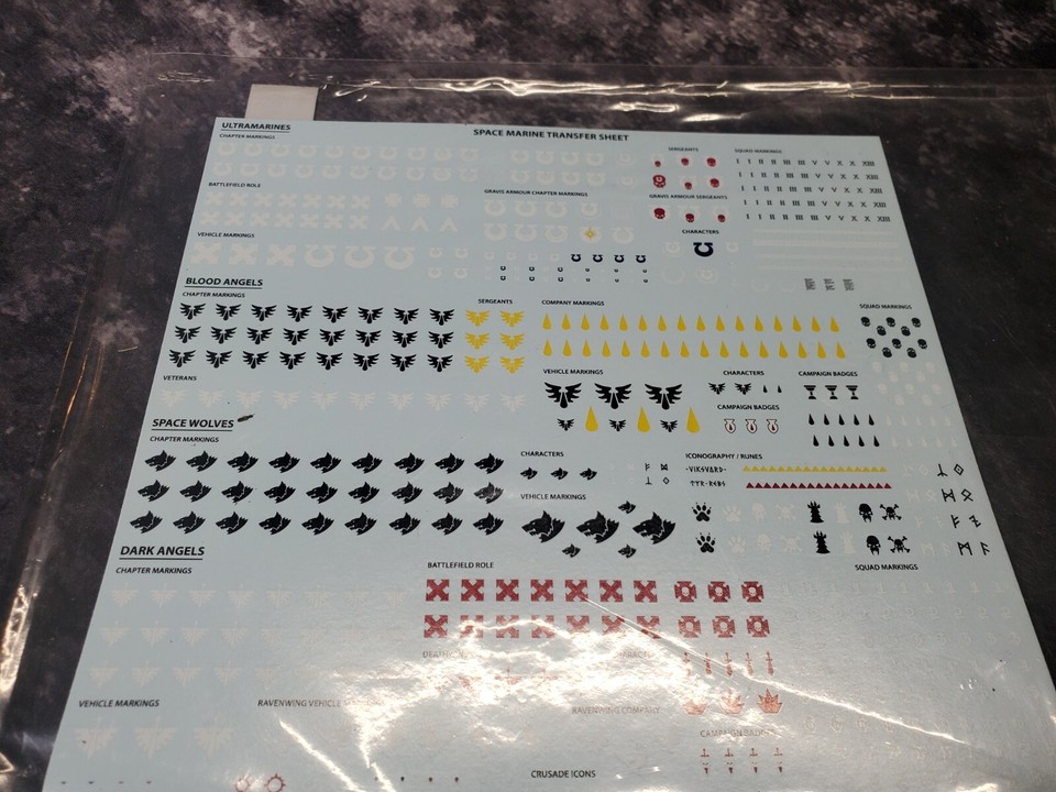Warhammer 40k Space Marines Ultramarines Space Wolves Dark Angels ...