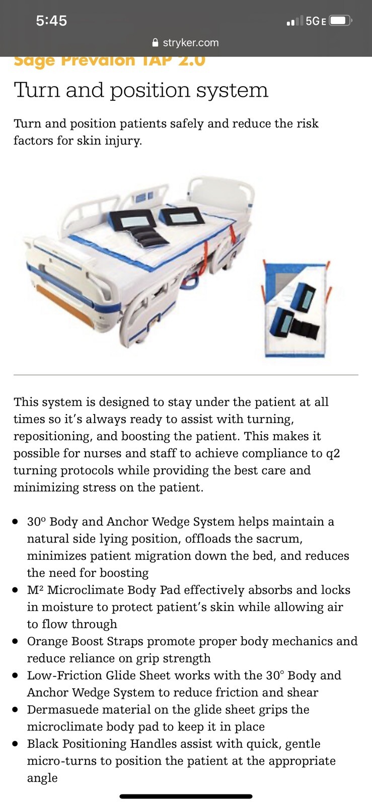 Sage R99152 Prevalon TAP 2.0 Body Wedge | eBay