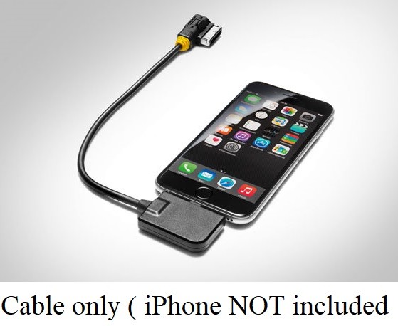 Audi Music Interface iPod iPhone Lightning Cable *See Chart for ...