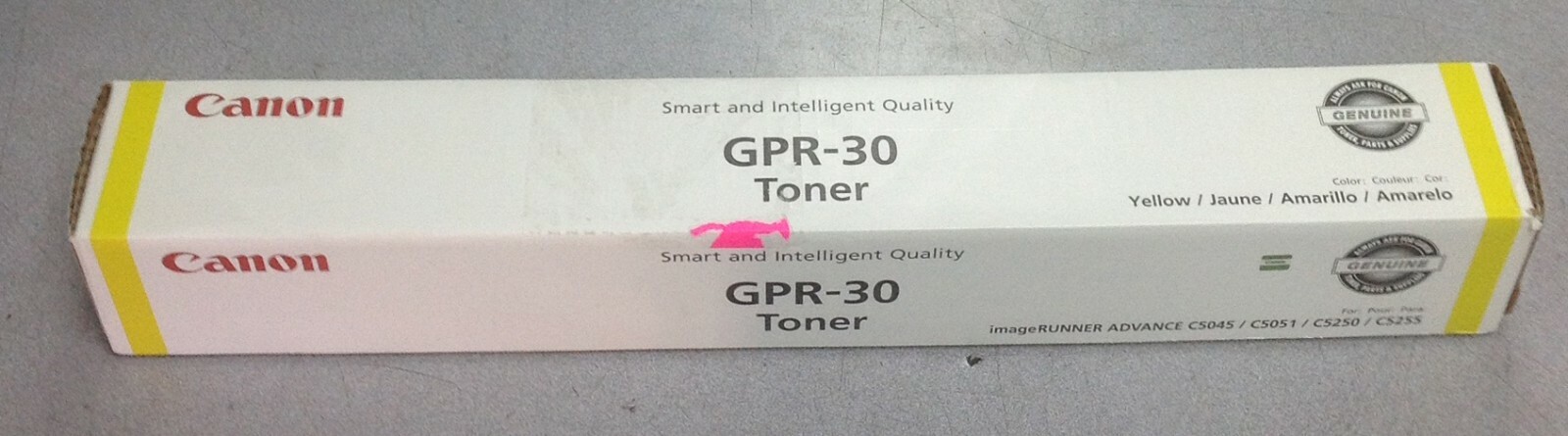 NEW Genuine Canon GPR-30 Yellow Toner Cartridge | eBay