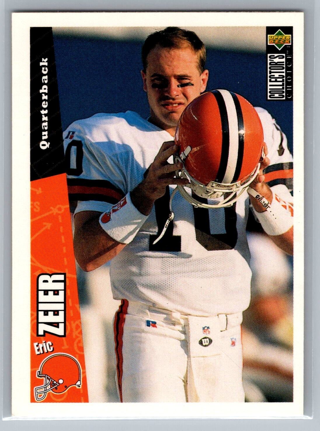 1996 Upper Deck Collector's Choice Card # 264 Eric Zeier - Cleveland ...