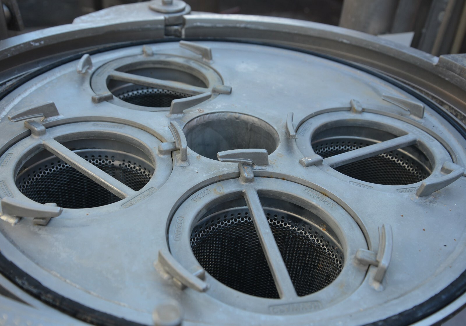 Hayward GAF Eaton 4 bag filter stainless pressure housing filtration ...