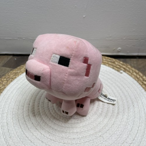 Minecraft Baby Pig Pink Plush Stuffed Animal | eBay