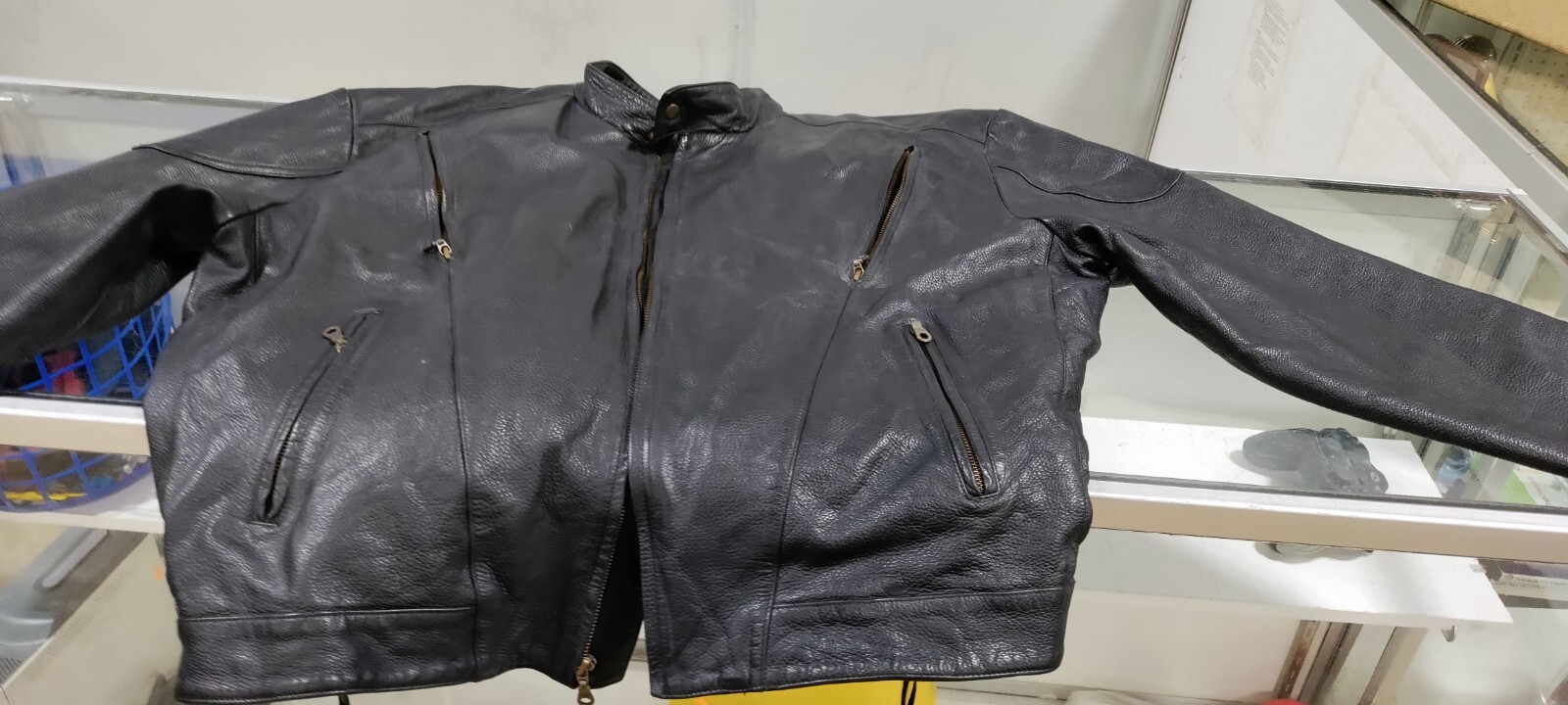 Vintage Excelled Genuine Leather Motorcycle Jacket Thinsulate 3M ...