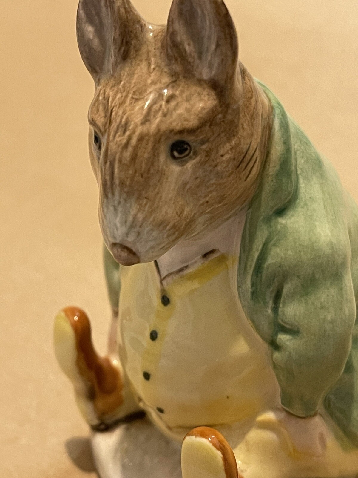 RARE BESWICK BEATRIX POTTER FIGURE - SAMUEL WHISKERS BP4 SIGNATURES ...