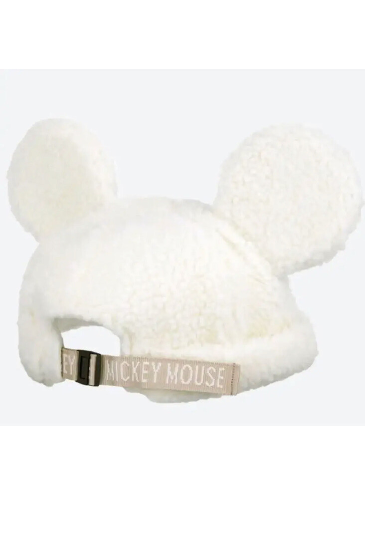 Japan Tokyo Disney Resort Store Ears HeadBand Hat Fluffy White CAP park ...