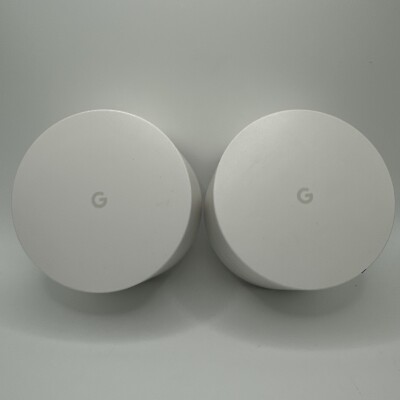 Lot Of 2 - Google Mesh Wifi AC-1304 1200Mbps Wireless Router- No ...