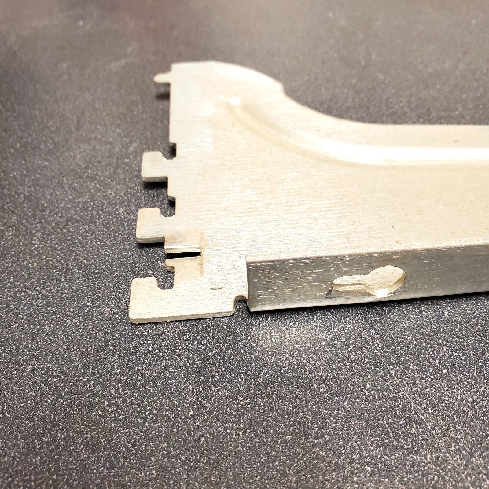 Reeve 81-L-18 Heavy Duty Brushed Stainless Left Shelf Bracket 18 ...