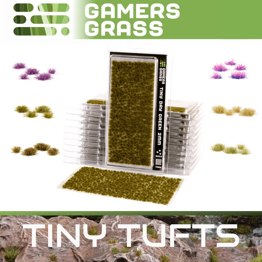 Gamers Grass: TINY TUFTS - Basing & Diorama Tuft - Full Range | eBay