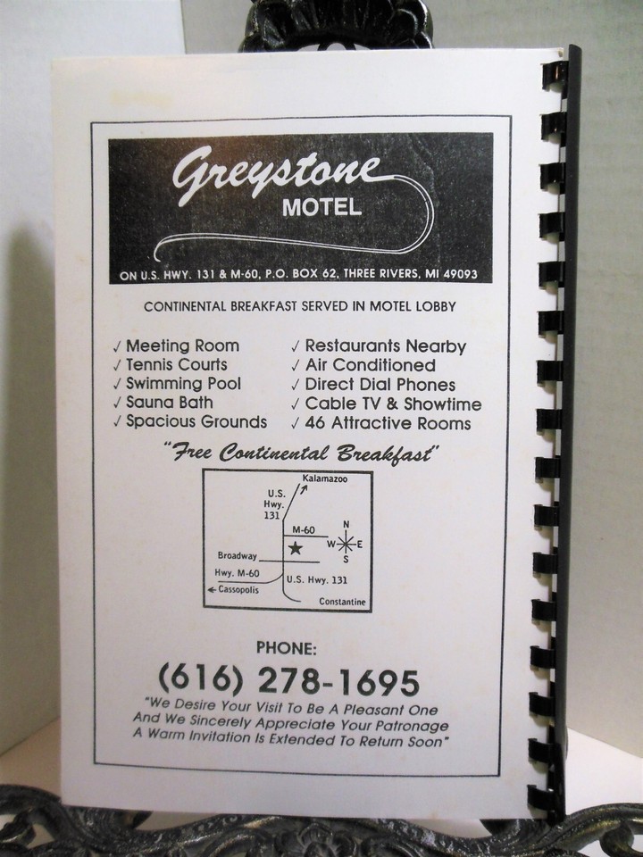 Mendon Michigan Crossroads Missionary Church Vintage Midwest Recipes | eBay