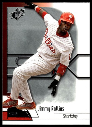 2002 SPx #82 Jimmy Rollins Philadelphia Phillies Baseball Card | eBay