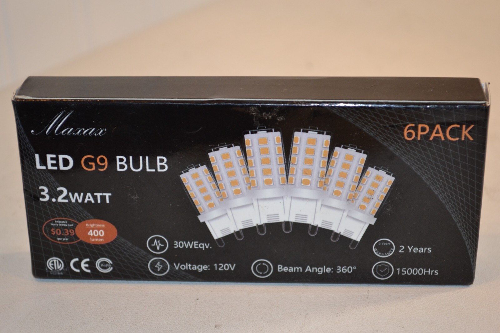 G9 LED Bulb 3.2W 120V 360 Degrees Beam Angle | eBay