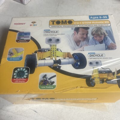 Tomo STEM Robot 2-in-1 Educational Robotic Kit Kids Building DIY Set | eBay