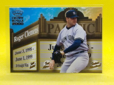 Roger Clemens 2000 Crown Royale FEATURE ATTRACTIONS #18 | eBay