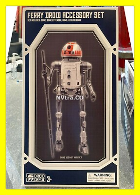 STAR WARS GALAXY’S EDGE FERRY DROID DEPOT ACCESSORY SET R2-D2 R2D2 LEGS ...