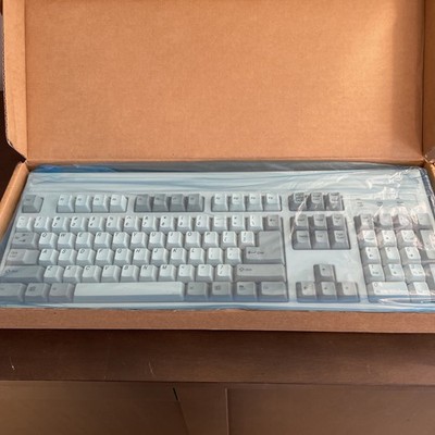 Mitsumi Keyboard White KPQEA4ZA Wired MTS E99ZW104 PS/2 New Vintage ...
