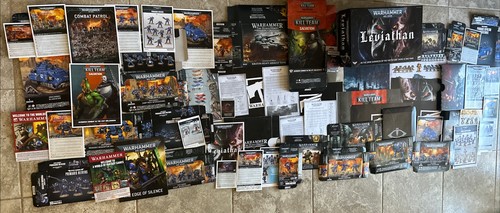 Warhammer 40k Space Marine Boxes And Kit Instructions Huge Lot ...