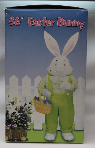 Vintage Standing Easter Bunny W/Basket Door Greeter 36” By K-Mart | eBay