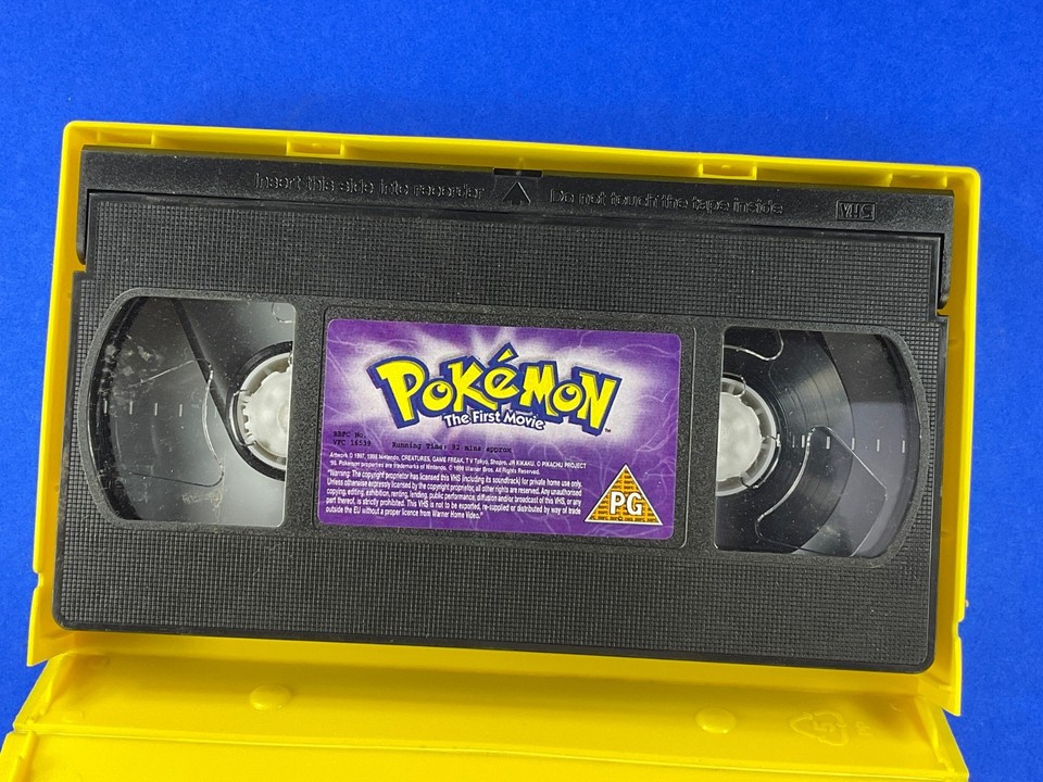 Pokémon the First Movie VHS Video Tape | eBay UK