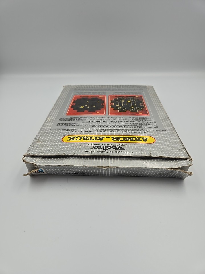 Vectrex - Armor Attack Arcade System Cartridge CIB w/ Overlay and ...